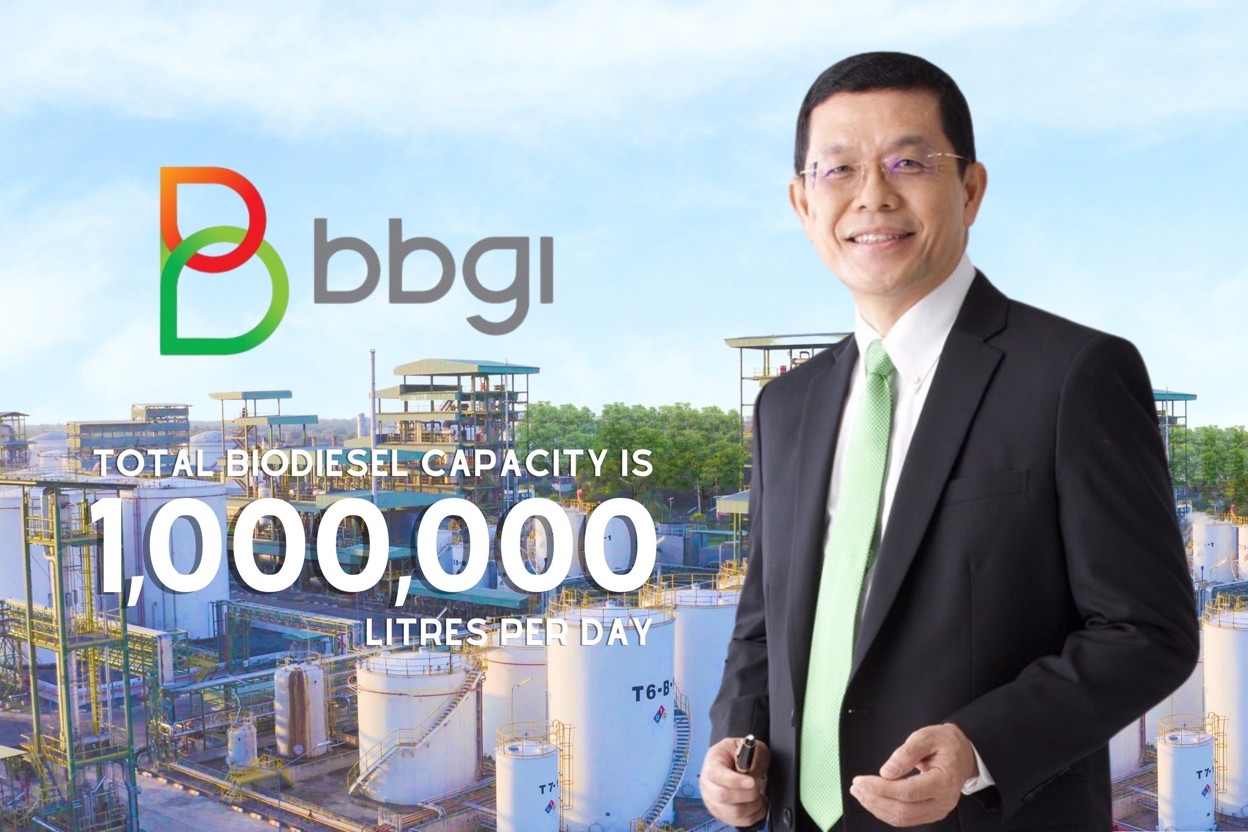 BBGI ปิดดีลซื้อหุ้น BBGI-BI ครบ 100% กำลังการผลิตไบโอดีเซลพุ่งแตะ 1,000,000 ลิตร/วัน รองรับดีมาน ...